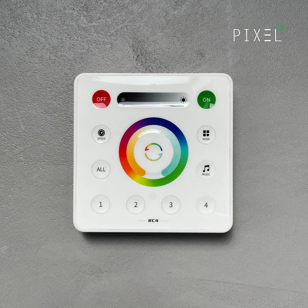 All-in-One Wall Panel Control for RGB-CCT-SPI (Pixel) LED Controller ...